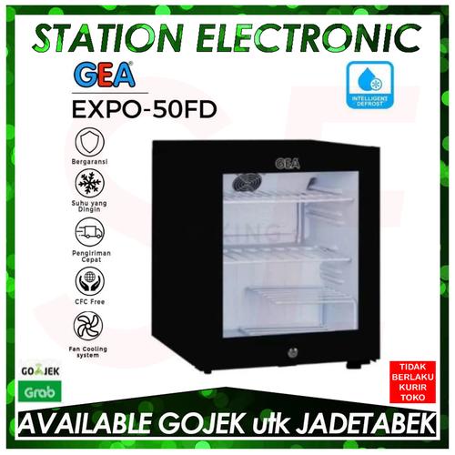 Promo Gea Showcase Expo 50 FD 50FD BLACK HITAM Khusus JAKARTA Cicil 0% ...
