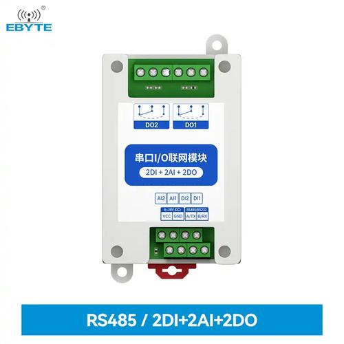 Jual Remote IO Data Acquisition Module Modbus RTU - 2AI-2DI-2DO - Kota ...