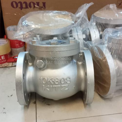 Jual Swing check valve 3" kitz jis 10K cast iron DN 80 - Jakarta Barat ...