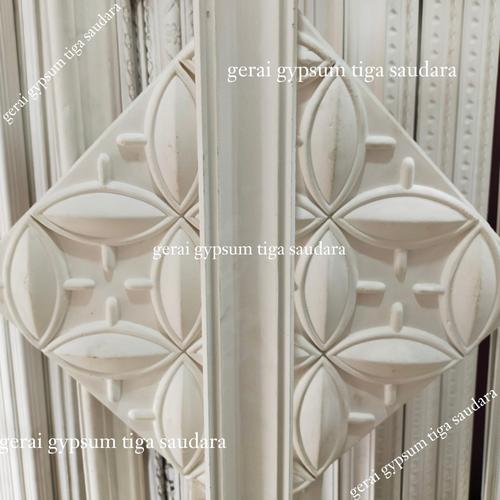 Jual Lis gypsum polos minimalis 10cm - Lis plafon gipsum 10cm -List ...