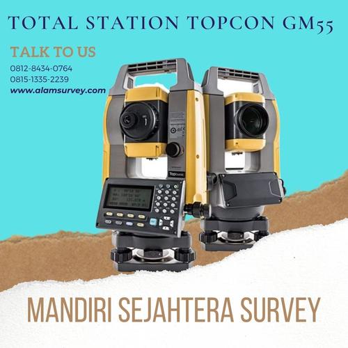 Jual Total Station TOPCON GM 55 / Ts Topcon GM-55 "Akurasi 5" Lengkap ...
