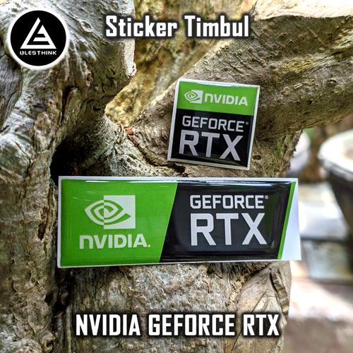 Jual Stiker Timbul Emblem Nvidia GeForce RTX - Kotak - Kab.Ciamis ...