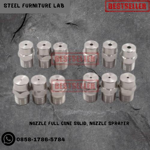 Jual (ECO) Nozel Sprayer, Nozzle Full Cone Solid, Nozzle Sprayer - 1/4 ...
