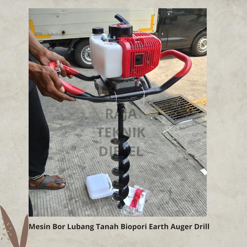 Jual Mesin Bor Lubang Tanah Biopori Earth Auger Drill - MESIN 63 CC ...