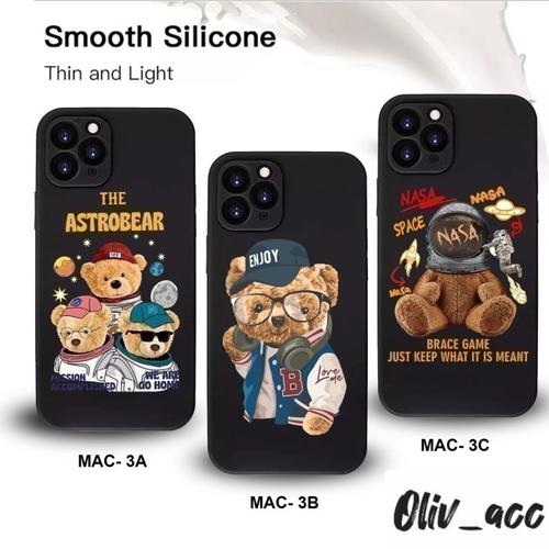 Jual soft case gambar redmi 13c macaron black case bear - mac-3a, redmi 13c - Jakarta Barat ...