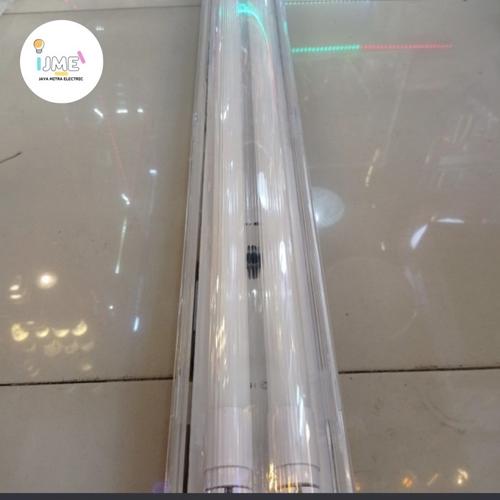 Jual Kap TL 2X36 Waterproof IP65 SET + LAMPU T8 LED 16 WATT ECOFIT ...