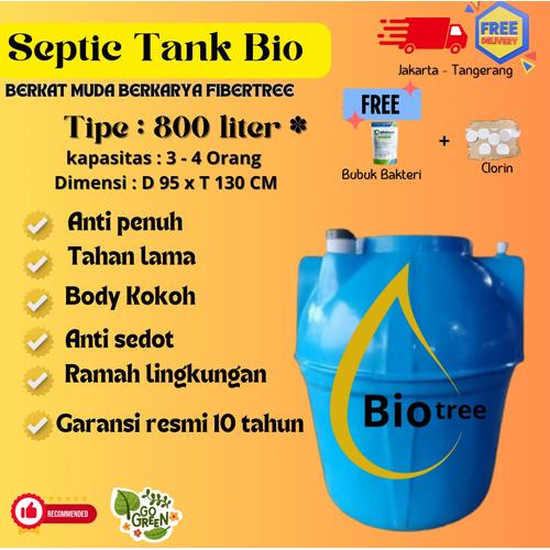 Jual Septic tank bio 800 Liter Biotech , Biofill , Biofilter - Jakarta ...