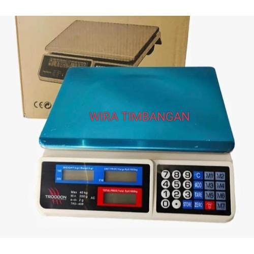 Jual Timbangan digital 40 kg Troodon double display - Kota Medan - Wira ...