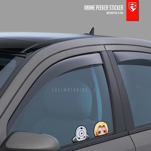 Jual Sticker Anime Naruto Peeker JDM Mobil Motor 04 - 22 - Kota Bandung ...