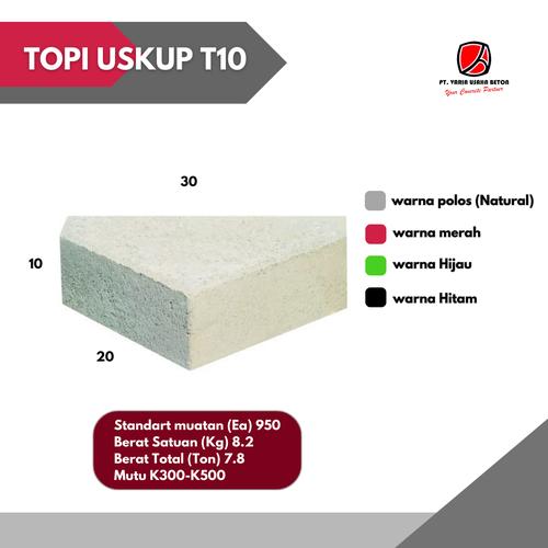 Jual Paving Block Topi Uskup Tebal 10 Varia Usaha Beton - Hitam, K-400 ...