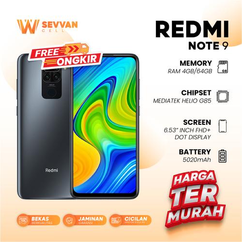 Jual Xiaomi Redmi Note 9 4 64GB - Grade A - Kota Tangerang - Sevvancell ...