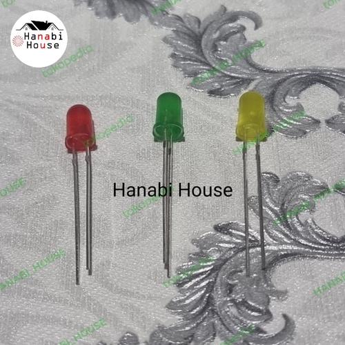 Jual Lampu LED 5mm Mika - Biru Merah Putih Hijau Kuning Super Bright ...