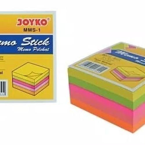 Jual Joyko Memo Stick Tempel MMS-1 Kertas Sticky Notes Note Warna MMS1 ...