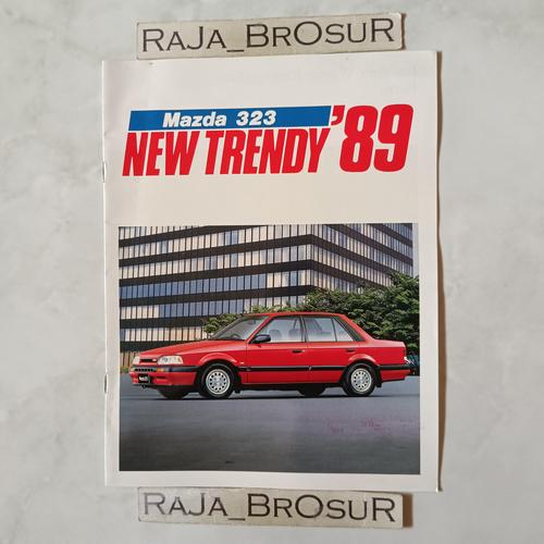 Jual Poster brosur katalog booklet jadul lawas Mazda 323 1989 - Kab ...