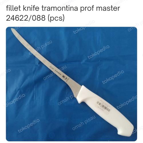Jual pisau fillet daging dan ikan tramontina 20 cm prof master 24622/ ...