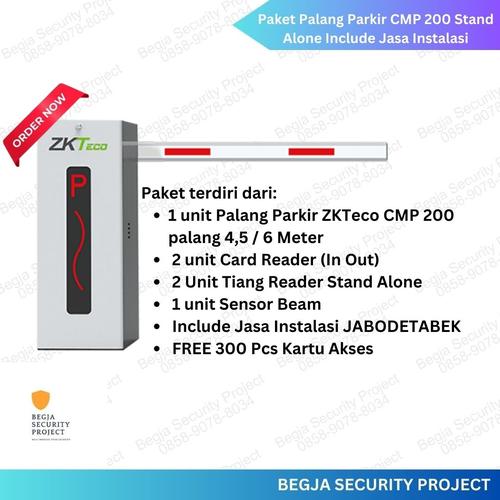 Jual Paket Palang Parkir CMP 200 Stand Alone *HARGA KHUSUS JABODETABEK ...