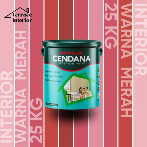 Jual Cat Tembok Mowilex Cendana Interior Warna Merah 25kg - Misty Rose ...