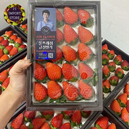 Jual buah strawberry korea premium import / buah strawberry special 1 ...