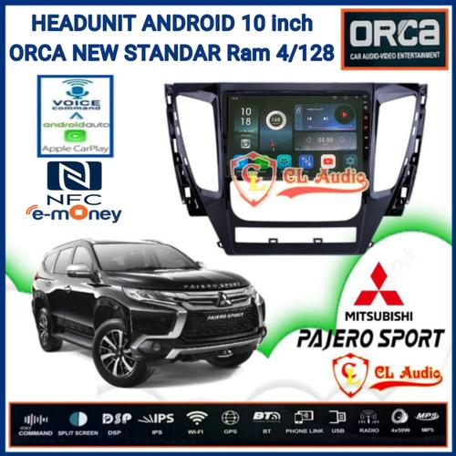 Jual Head Unit Android ORCA 10 Inch OEM Pajero Sport 2017 UP Soket Pnp ...