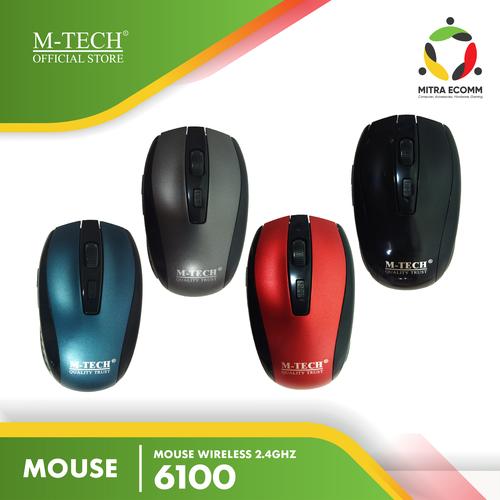 Jual Mouse M Tech 6100 2.4Ghz Wireless - Silver - Jakarta Pusat - Mitra ...