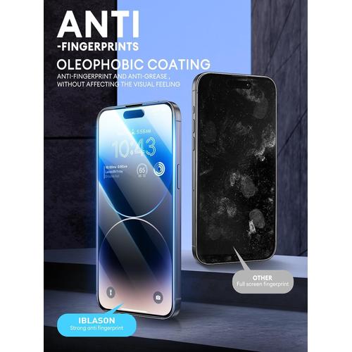 Jual Tempered Glass iPhone 15 Pro Max 15 Pro i-Blason 2.5D Full Cover ...