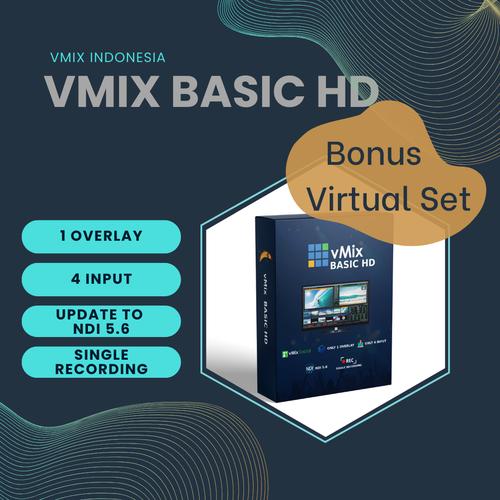 Promo vMix BASIC HD ORIGINAL Software License Cicil 0% 3x - Kota Tangerang Selatan - vMix ...