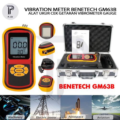 Jual Vibration Meter Benetech GM63B Alat Ukur Cek Getaran Vibrometer Gauge - Jakarta Utara - PJD ...