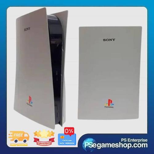 Promo PS5 Custom Face Plate Wetgloss Collab PlayStation 1 Design Cicil ...