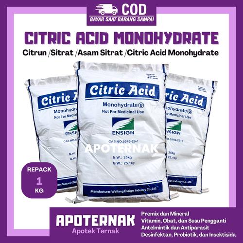 Jual Citric Acid 1kg Sitrun Food Grade Sitrun Makanan Asam Sitart ...