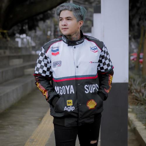 Jual jaket nascar rancing jaket motor sunmori varsity pria wanita ...