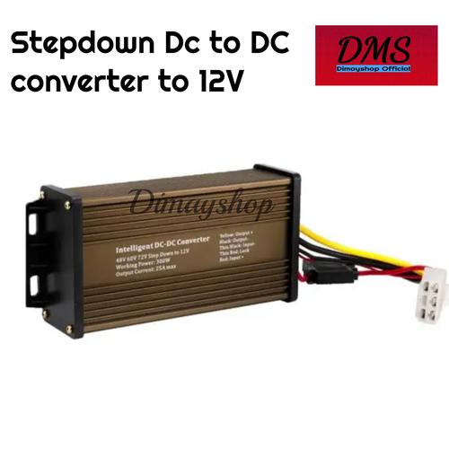 Jual StepDown converter DC to DC 48V - 120V To 12V Max 15A 180watt DC ...