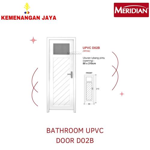 Jual PINTU MURAH BATHROOM UPVC DOOR MERIDIAN D02B - Jakarta Pusat - Kemenangan Jaya Official ...