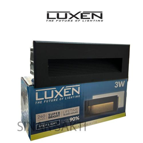 Jual Luxen Lampu Led Dinding 3w Lampu Tangga 3 Watt Luxen Persegi ...