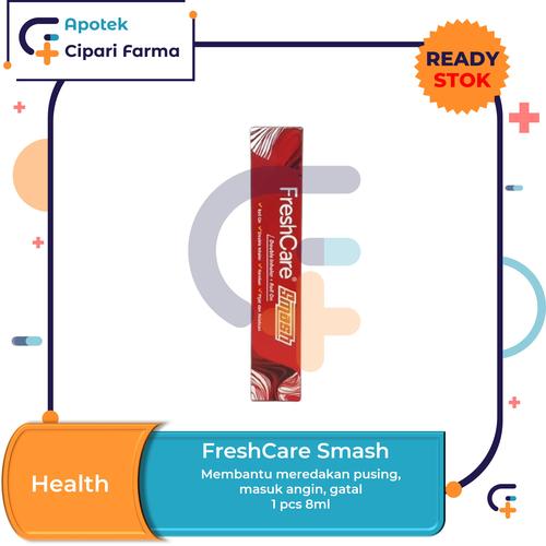 Jual FreshCare Smash Minyak Angin Aroma Terapi Double Inhaler Roll On 1 ...