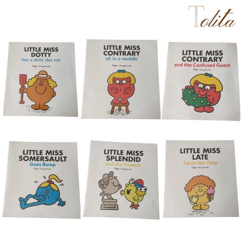 Promo buku inggris anak little miss late miss dotty miss contrary ...