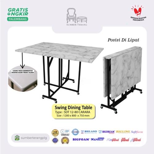 Jual Meja Makan Lipat Meja Kea Panel SDT 12-80 NURO Folding Table Meja ...