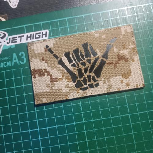 Jual Patch Bone Shaka Skeleton AOR1 (BIG SIZE) - Kota Bandung - Jet ...