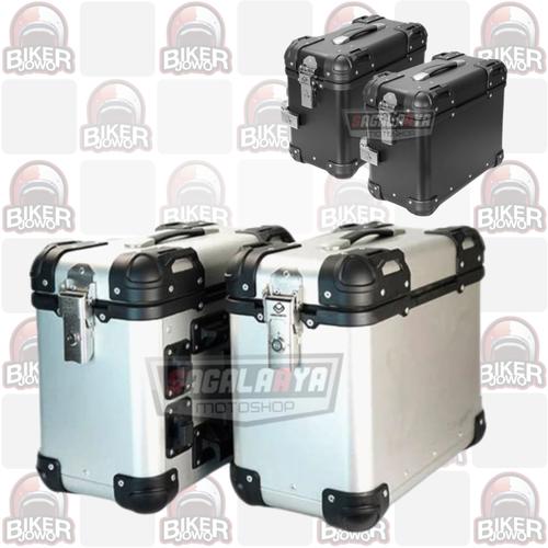 Jual Omega Moto Side Box Panniers Durapro 35L - Silver - Kota Depok ...