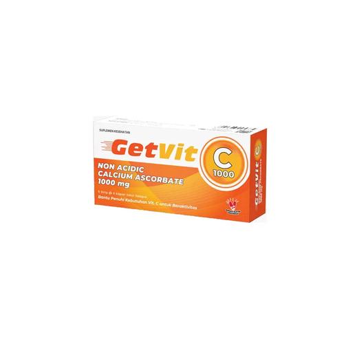 Promo Getvit C 1000Mg Suplemen Kesehatan Daya Tahan Tubuh - Kota ...