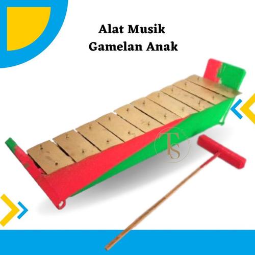 Jual ORIGINAL Gamelan Kecil Saron Alat Musik Tradisional Bahan Kayu ...