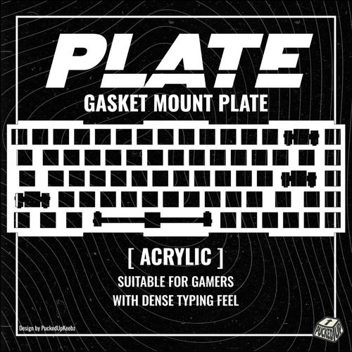 Jual Plate Akrilik Gasket Mount Mechanical Keyboard for PCKD Series ...