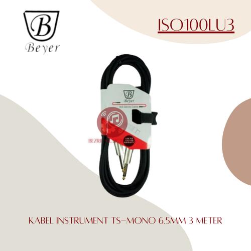 Jual Beyer ISO100LU3 Kabel Instrument TS-Mono 6.5mm 3 Meter - Jakarta Pusat - Bezrie Musictools ...