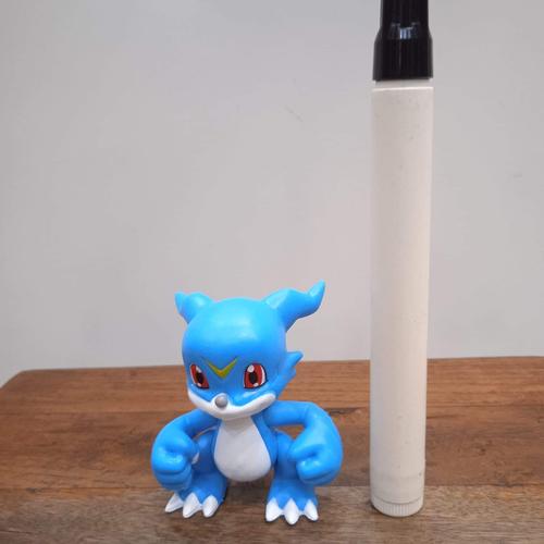 Jual mainan mini figure digimon veemon tinggi sekitar 2 inch bahan pvc ...