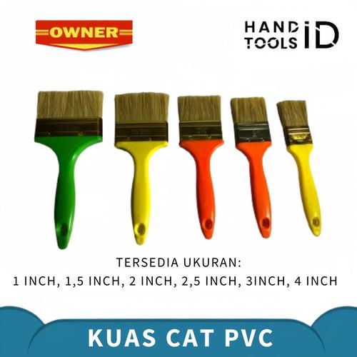Jual KUAS CAT PVC / KUAS CAT TEMBOK / KUAS CAT OWNER / KUAS CAT 2 3 4 ...