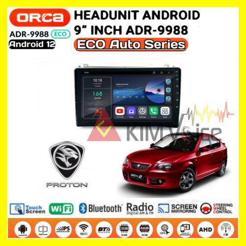 Jual Head unit Android Orca Eco 9 inch OEM Proton Gen II Persona 2006 ...