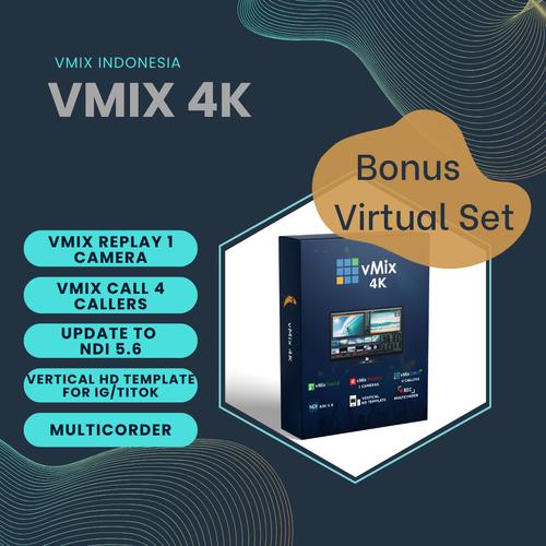 Promo vMix 4K ORIGINAL Software License Cicil 0% 3x - Kota Tangerang Selatan - vMix Indonesia ...