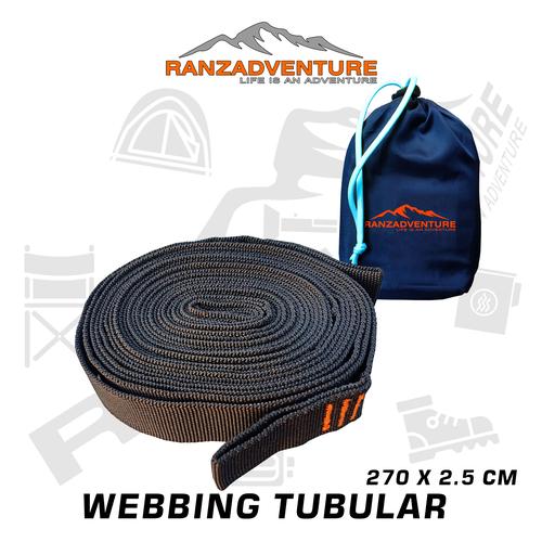 Jual webbing tubular 270 cm full bartex tali hammock L/2.5cm bartex 3 titik - Jakarta Timur ...