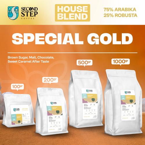 Promo Kopi Espresso Special Gold Blend Coffee Arabica Robusta Biji ...
