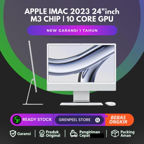 Jual Apple iMac M3 Chip 2023 24" Inch 4.5K Retina 256GB 512GB 10 Core ...