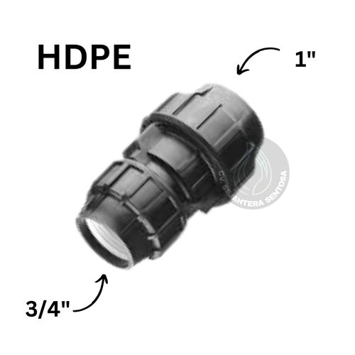 Jual Reducer HDPE 1" x 3/4" Verlop Sock Vlok Compression Fitting Pipa ...